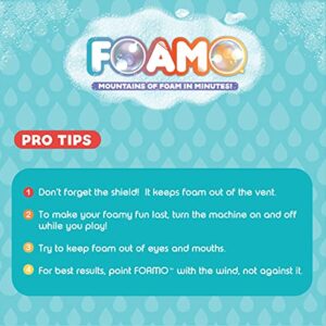 Little Tikes FOAMO Foam Machine is an Easy-to-Assemble Foam Making Toy Perfect for Birthdays, Celebrations or Any Day You Want an Awesome Foam Party