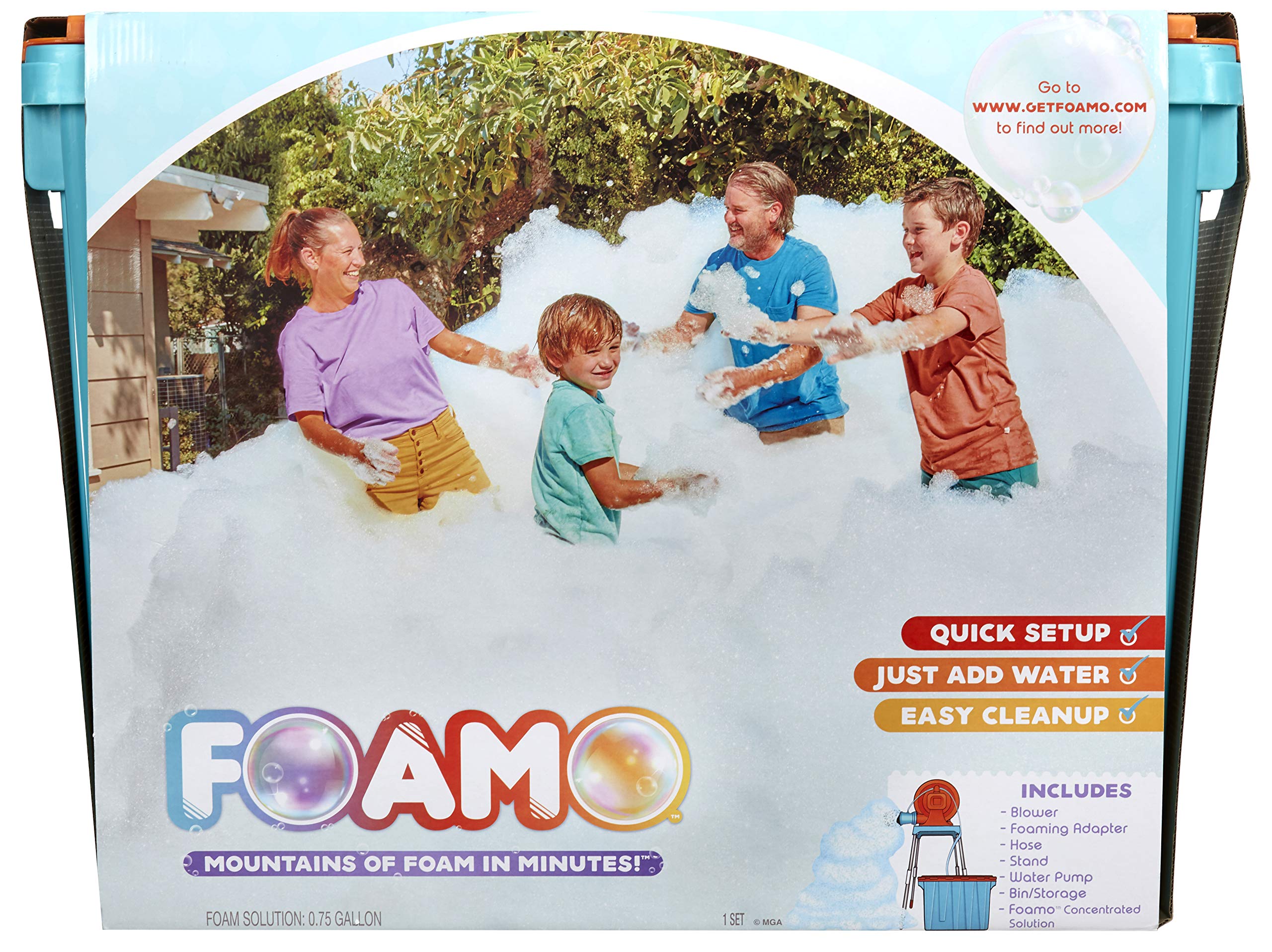 Little Tikes FOAMO Foam Machine is an Easy-to-Assemble Foam Making Toy Perfect for Birthdays, Celebrations or Any Day You Want an Awesome Foam Party