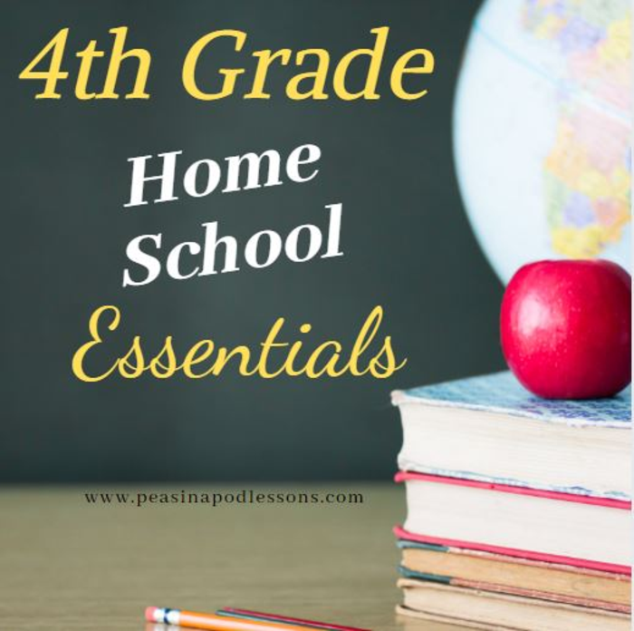 Homeschool Essentials for 4th grade