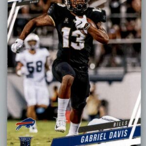 2020 Panini Prestige Football #215 Gabriel Davis RC Rookie Card Buffalo Bills Official NFL Trading Card From Panini America