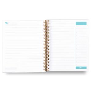 Erin Condren 8,5" X 11" Spiral Bound Productivity Notebook - Hello Kitty Meadows, 160 Lined Page & To Do List Organizer Notebook, 80Lb Thick Mohawk Paper, Stickers Included