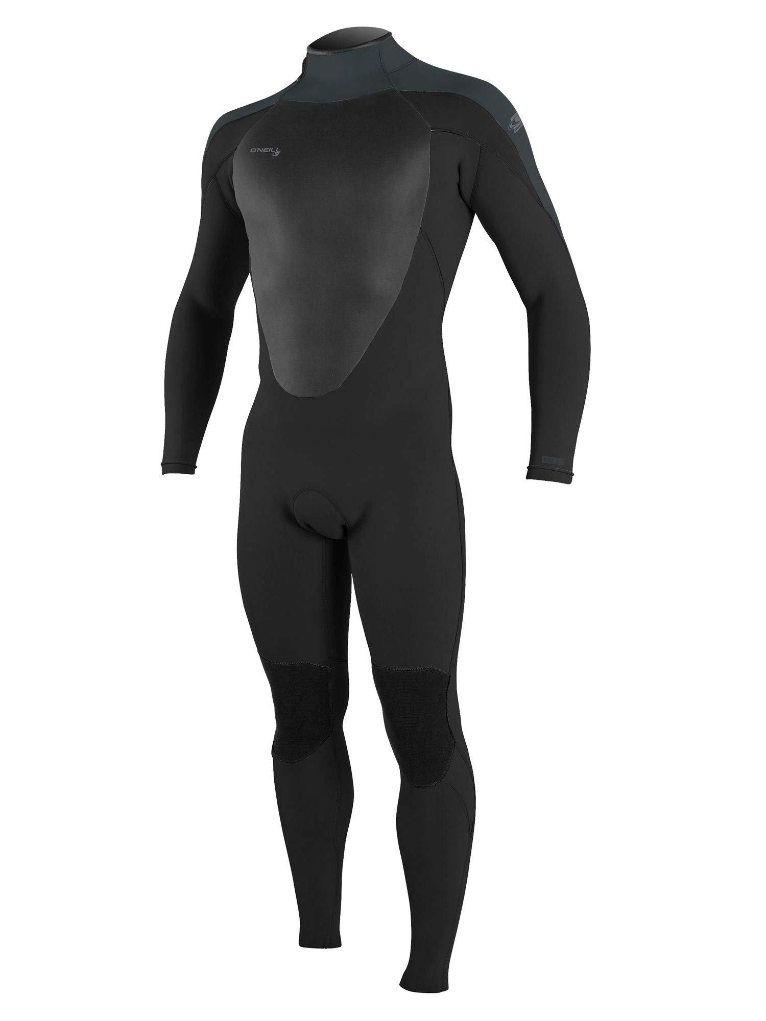 O Neill Epic 4/3mm Mens Fullsuit GR2-Black-Gunmetal-Black M