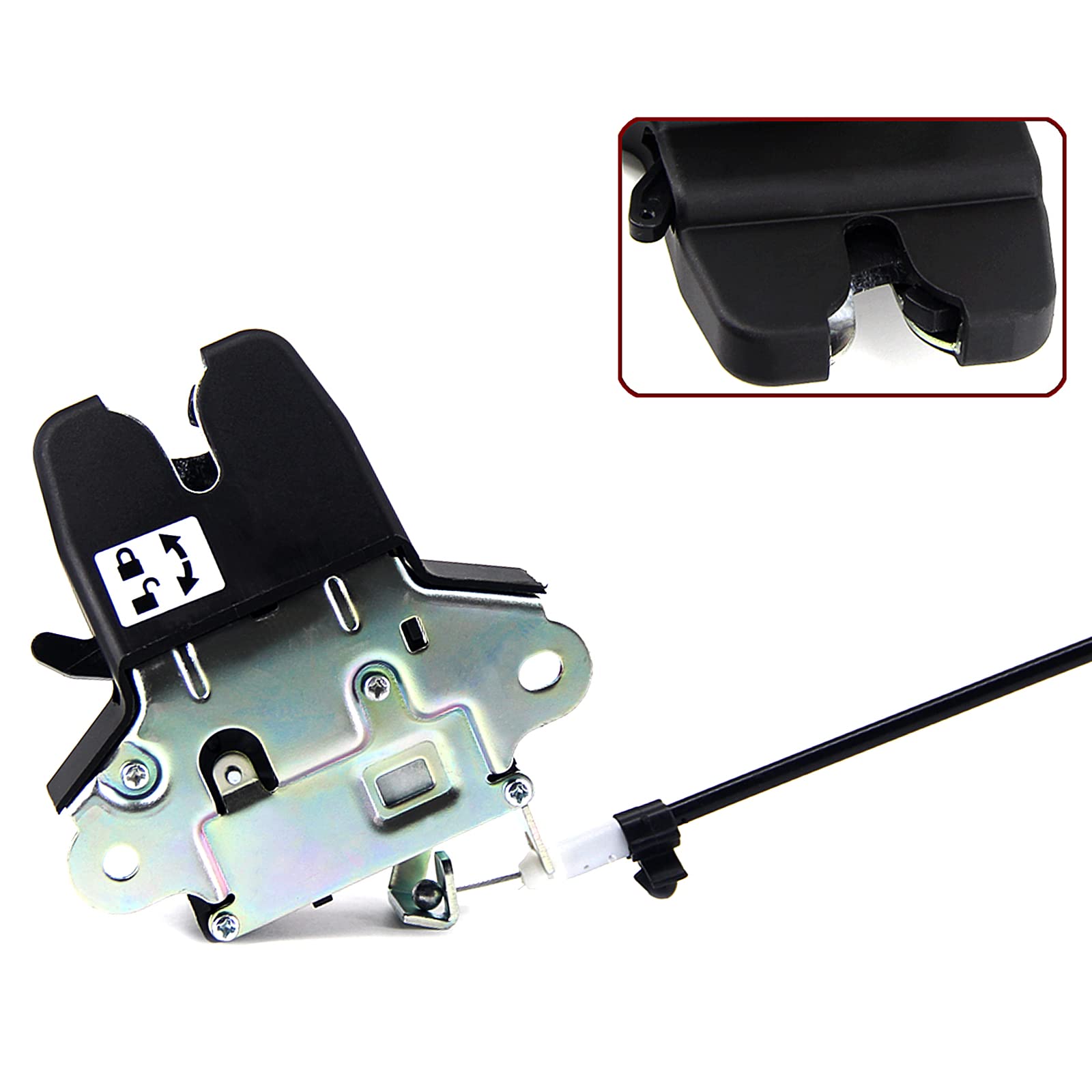 USTAR Rear Trunk Latch Fit for Hyundai Sonata 2011-2014 2.0 2.4 L4 Tailgate Lock 81230-3Q000