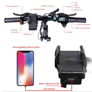 20" Folding Electric Bike for Adults,350W Electric Bicycle City Ebike Electric Bicycles for Adults with 48V 10.4AH Removable Battery, Shimano 7-Speed Electric Commuter Bike 20LVXD30 for Men Women