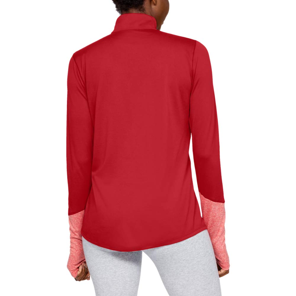 Under Armour Women's UA Locker ½ Zip SM Red