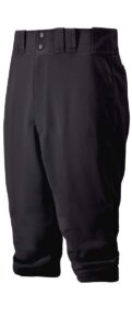 mizuno youth premier short pant, medium, black