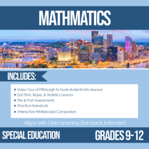 a virtual field trip to pittsburgh! special education mathematics lessons