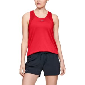 under armour ua women's game time tank sm red