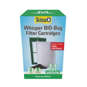 Tetra Whisper Bio-Bag Filter Cartridges for Aquariums - Ready to Use Medium