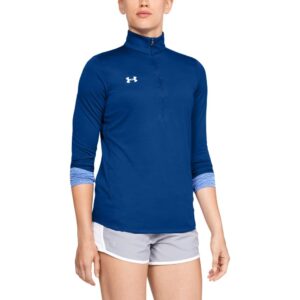 under armour women's ua locker ½ zip md blue