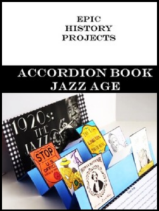 u.s. history: accordion book 1920s - jazz age project