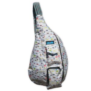 kavu original rope sling bag polyester crossbody backpack