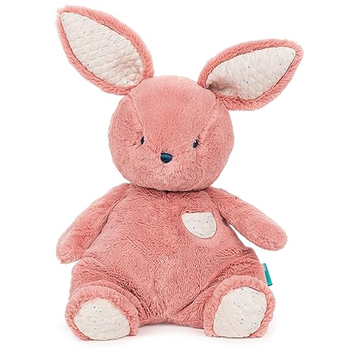 GUND Baby Oh So Snuggly Bunny Stuffed Animal, Bunny Toddler Toy, Dusty Rose Pink, 12.5"