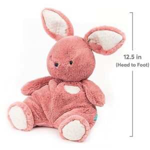 GUND Baby Oh So Snuggly Bunny Stuffed Animal, Bunny Toddler Toy, Dusty Rose Pink, 12.5"