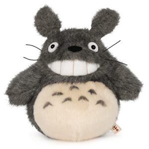 gund studio ghibli my neighbor totoro smiling plush, 6"