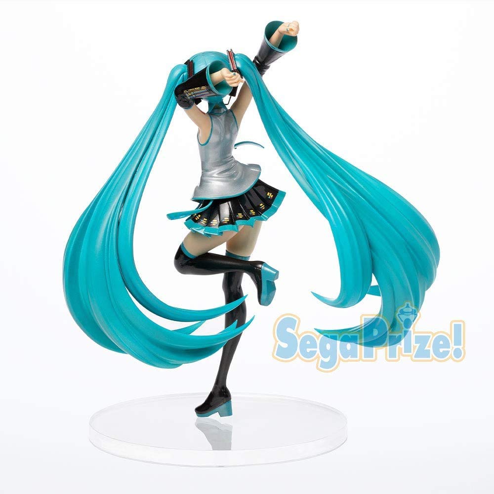 Sega Project Diva MEGA39's Hatsune Miku Diva 10th Anniversary Super Premium Action Figure, 9.8"