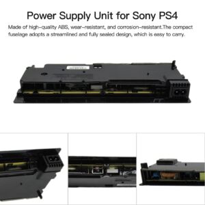 JEM&JULES ADP-160FR N17-160P1A Power Supply Replacement Unit, Power Supply Replacement for PS4 Slim Game Console 100-240V