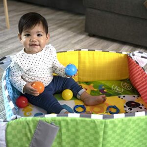 Baby Einstein Patch's Playspace Activity Play Mat & Ball Pit Gym with Music, Age Newborn+