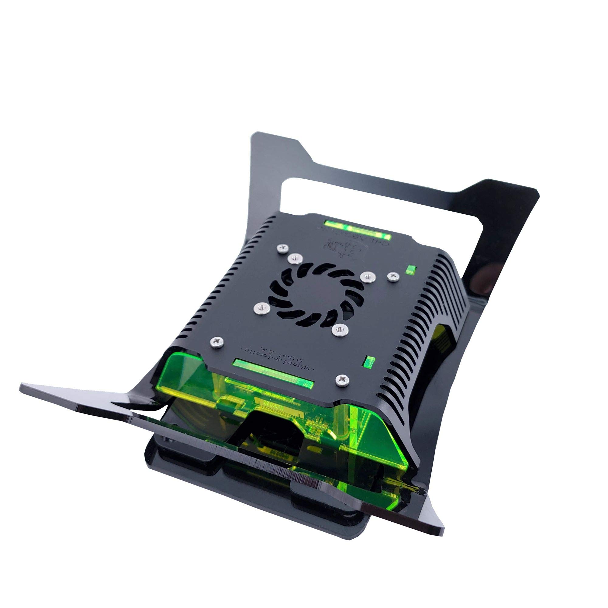 Incursion Fan Case Kit for Raspberry Pi 4 B by C4Labs