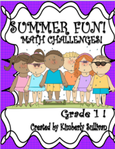 20 summer math challenges! addition and subtraction