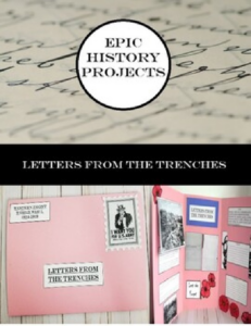 letters from the trenches : world war 1 poster project