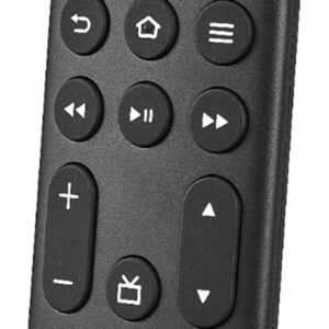 Insignia OEM Remote Control PrimeVideo/Netflix/HBO/Hulu - Black (NS-RCFNA-21) (Renewed)