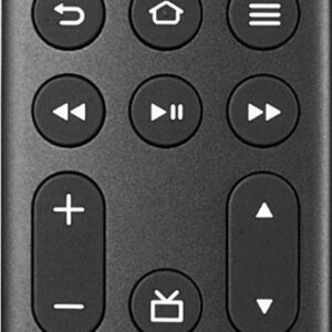 Insignia OEM Remote Control PrimeVideo/Netflix/HBO/Hulu - Black (NS-RCFNA-21) (Renewed)