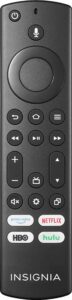 insignia oem remote control primevideo/netflix/hbo/hulu - black (ns-rcfna-21) (renewed)