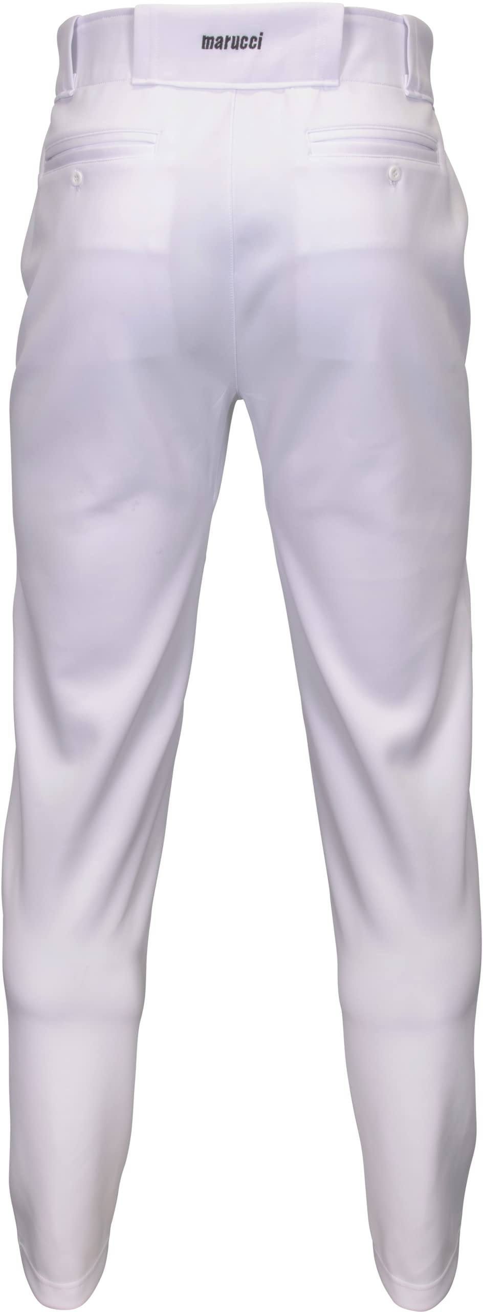 Marucci Sports - Adult Elite Tapered Pant White, White, Adult Small, Elite Pants, Men's Apparel (MAPTTST-W-AS)