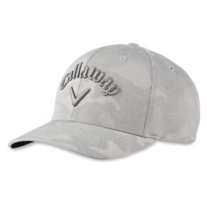 callaway golf trucker camo collection headwear (gray)