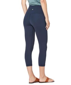 lululemon align crop 21" (true navy, 6)