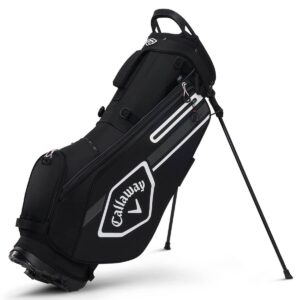 callaway golf 2021 chev stand bag , black/charcoal/white