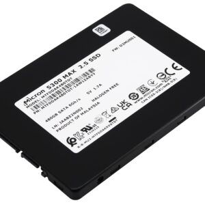 Micron MTFDDAK480TDT-1AW1ZABYY 5300 MAX 480GB, SATA, 2.5", 3D TLC, 5DWPD