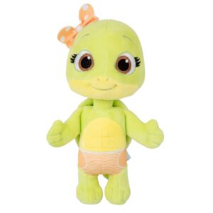 snap toys word party - tilly 7" stuffed plush baby turtle from the netflix original series - 18+ months