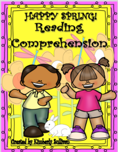 happy spring reading comprehension!