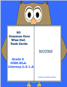 nouns! 50 task cards