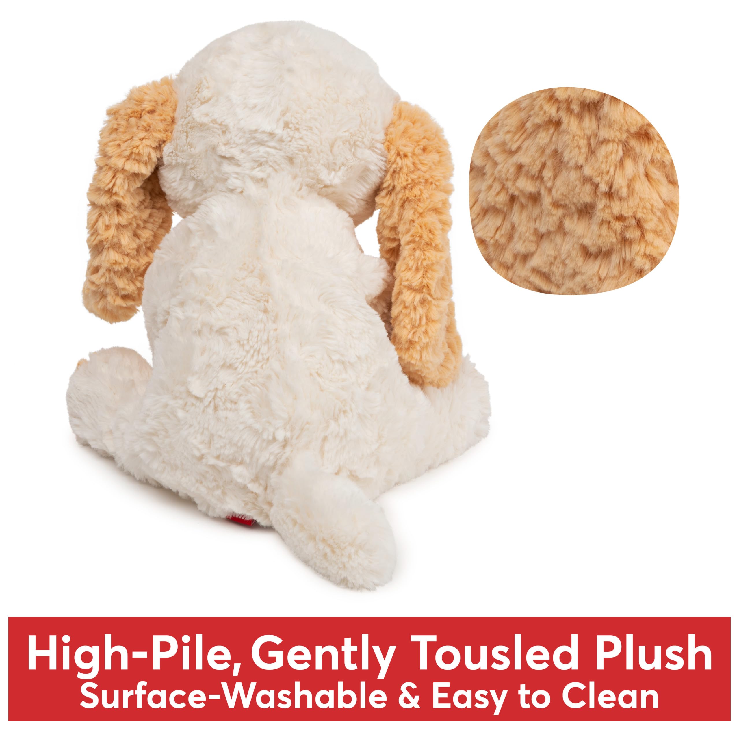 GUND Cozys Collection Puppy Plush, Puppy Dog Stuffed Animal for Ages 1 and Up, Tan/Cream, 10"