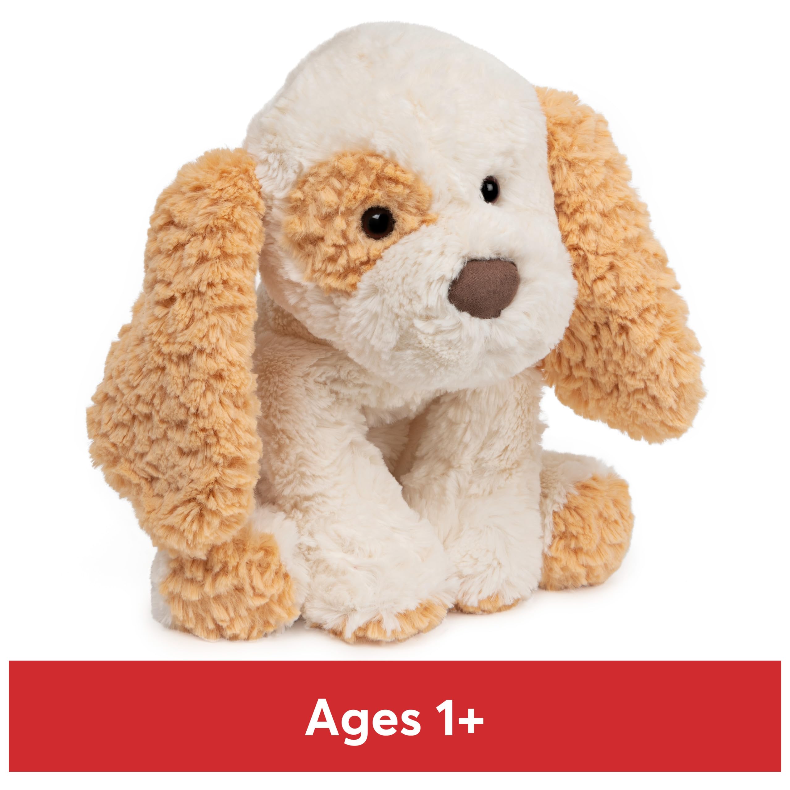 GUND Cozys Collection Puppy Plush, Puppy Dog Stuffed Animal for Ages 1 and Up, Tan/Cream, 10"