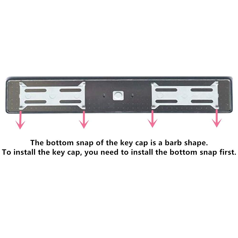 Replacement Spacebar Key Cap and Hinge and Base Gasket for MacBook Pro Retina 13" / 15" Model A1706 A1707 A1708 2016-2017 Year Keyboard Space Bar Key Cap