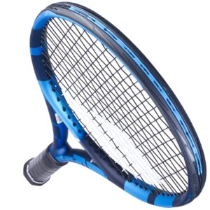 Babolat Pure Drive Tennis Racquet - Strung with 16g White Babolat Syn Gut at Mid-Range Tension (4 3/8" Grip)