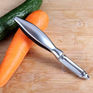 Peeler, Stainless Steel Peelers with Non-slip Handle, Non-rust, Sharp and Safe Peeler for Vegetables and Fruits, Good Helper for Kitchen and Bar