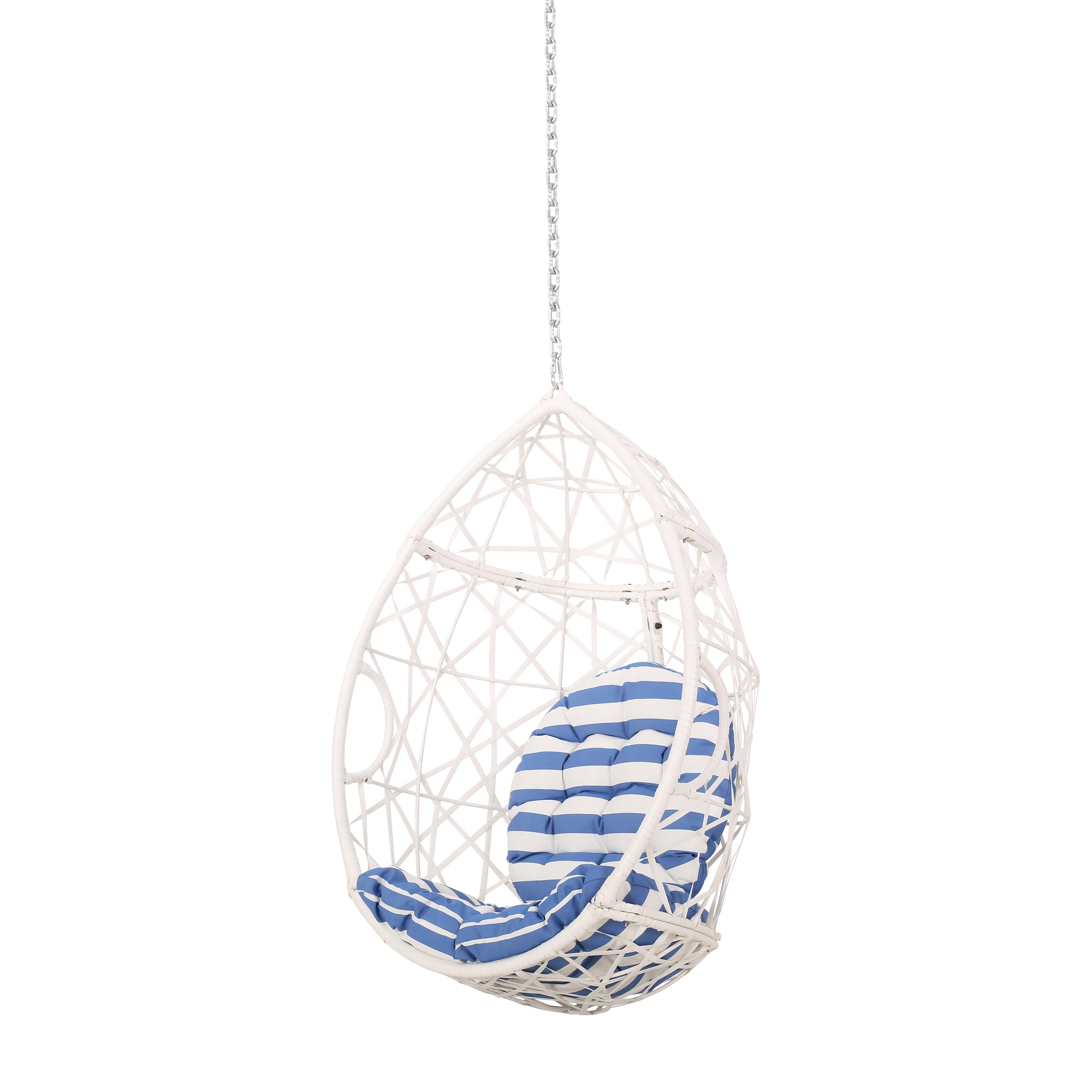 Christopher Knight Home Hammock/Swing, White + Blue