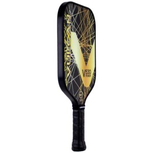 Vulcan | V530 Pickleball Paddle | Power Performance | Polypropylene Core - Carbon Fiber Surface | USAP Approved | Gold Lazer