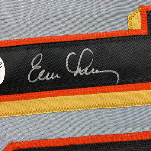 Autographed/Signed Evan Longoria San Francisco Grey Baseball Jersey JSA COA