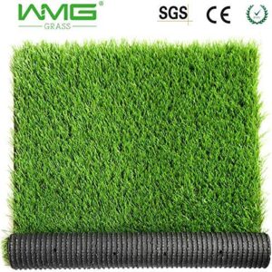 WMG GRASS Premium Artificial Grass, Drainage Mat, 6.5' x 10' Artificial Turf for Dogs, Cats, Pets, Turf Realistic Indoor/Outdoor for Garden, Patio (65 sq ft)