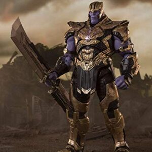 TAMASHII NATIONS - Avengers: Endgame - Thanos Final Battle Edition, Bandai Spirits S.H. Figuarts Action Figure