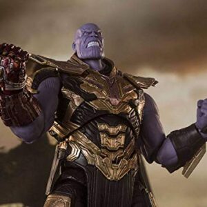 TAMASHII NATIONS - Avengers: Endgame - Thanos Final Battle Edition, Bandai Spirits S.H. Figuarts Action Figure