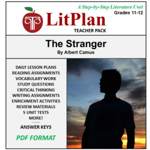 homeschool and online learning novel study guide for the stranger