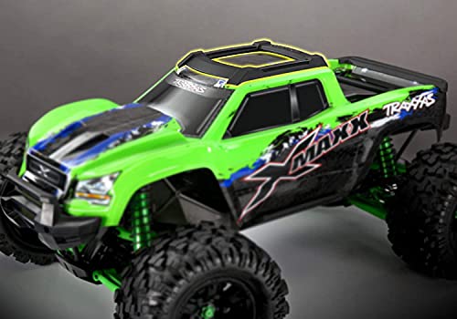 Traxxas 7817 Skid Pate, roof (Body) (Black)