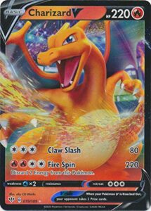 pokemon - charizard v - 019/189 - ultra rare